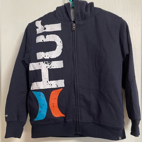 Hurley | Jackets & Coats | Boys Hurley Lined Hoodie Jacket With Pockets ...